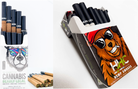 Bearly Legal Delta8 and HHC Flower Cigarettes – Your Choice! | Buy THCa 🔥🔥